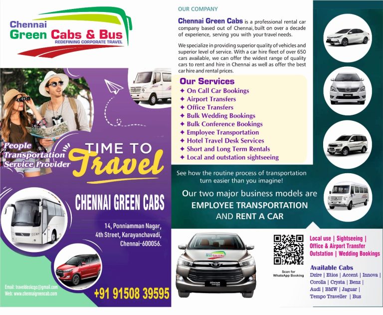 About us - Chennai Green Cabs